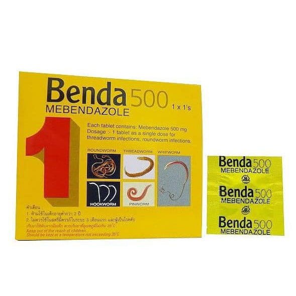 Mebendazole 100 mg and 500 mg – vitoonmeds